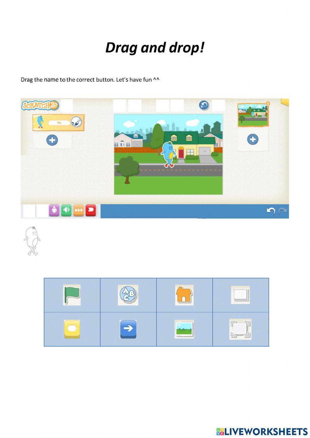 Scratchjr Lesson 1 Merged Exercise Online Exercise For Live