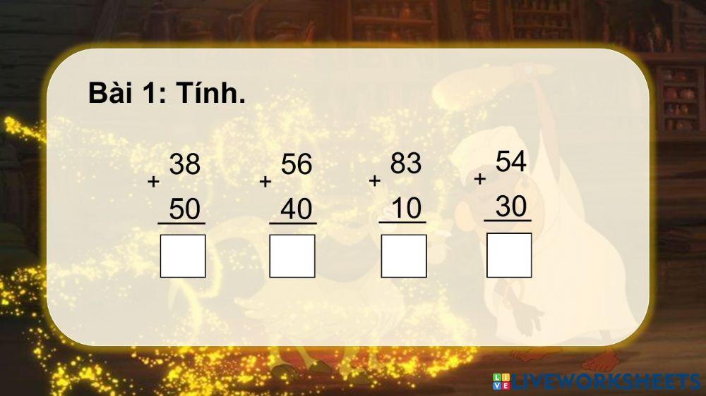 Bai tap online exercise for GRADE 1 | Live Worksheets