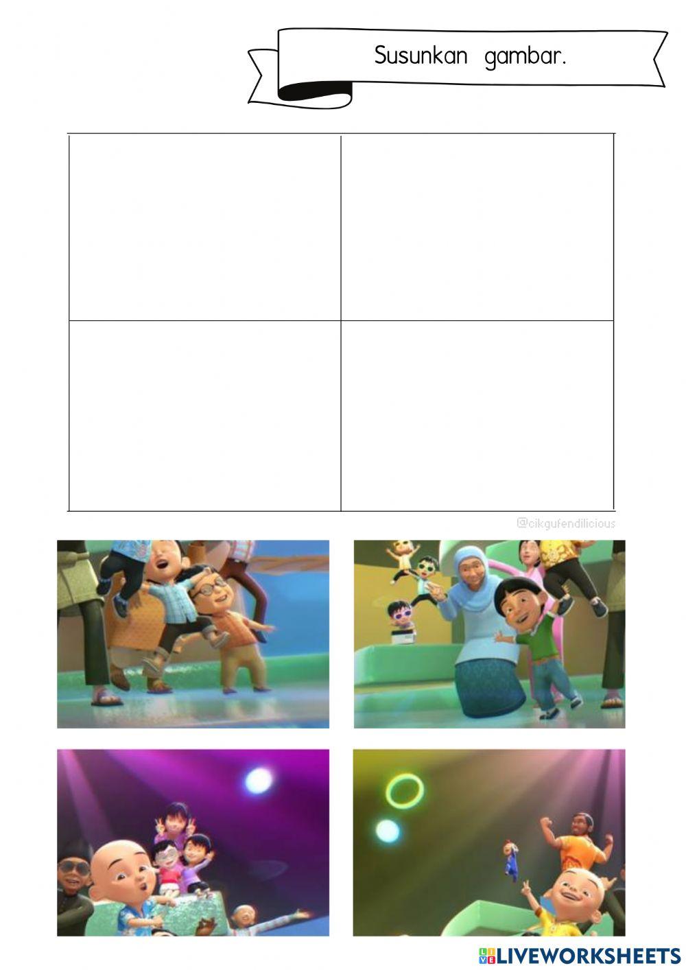 Puzzle Hari Raya worksheet | Live Worksheets