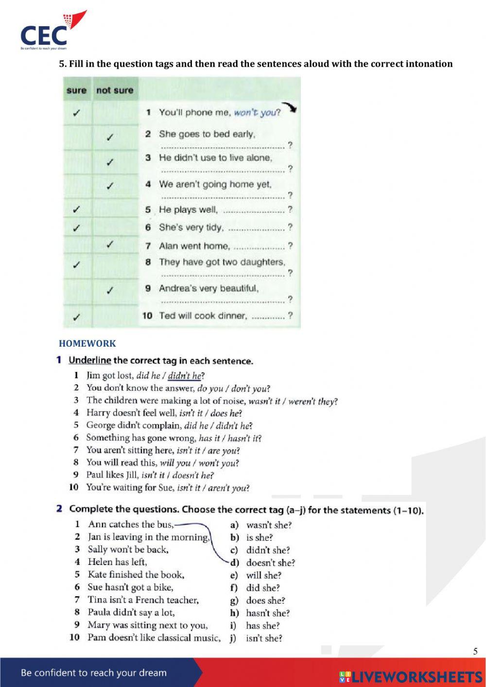 2015202 | Question tags | JESS | LiveWorksheets