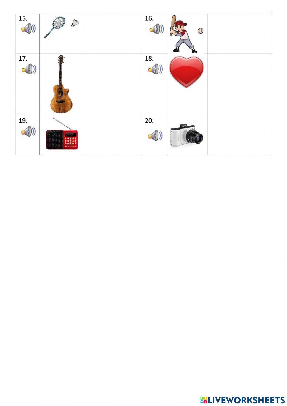 Cambridge start… | Free Interactive Worksheets | 2016494