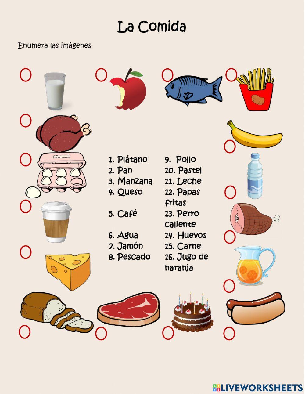 Repaso de la co… | Free Interactive Worksheets | 6868485