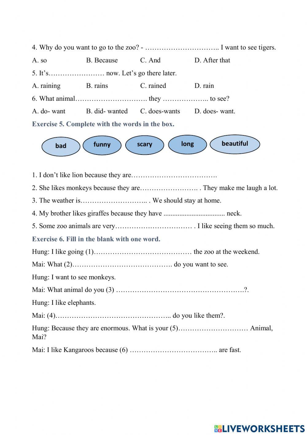 E4 - Unit 19 worksheet | Live Worksheets