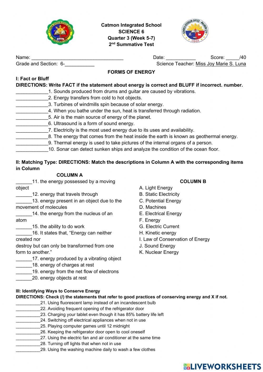 Quarter 3 Week 5 7 2nd Summative Test Forms Of Energy And Simple quarter-3-week-5-7-2nd-summative-test-forms-of-energy-and-simple