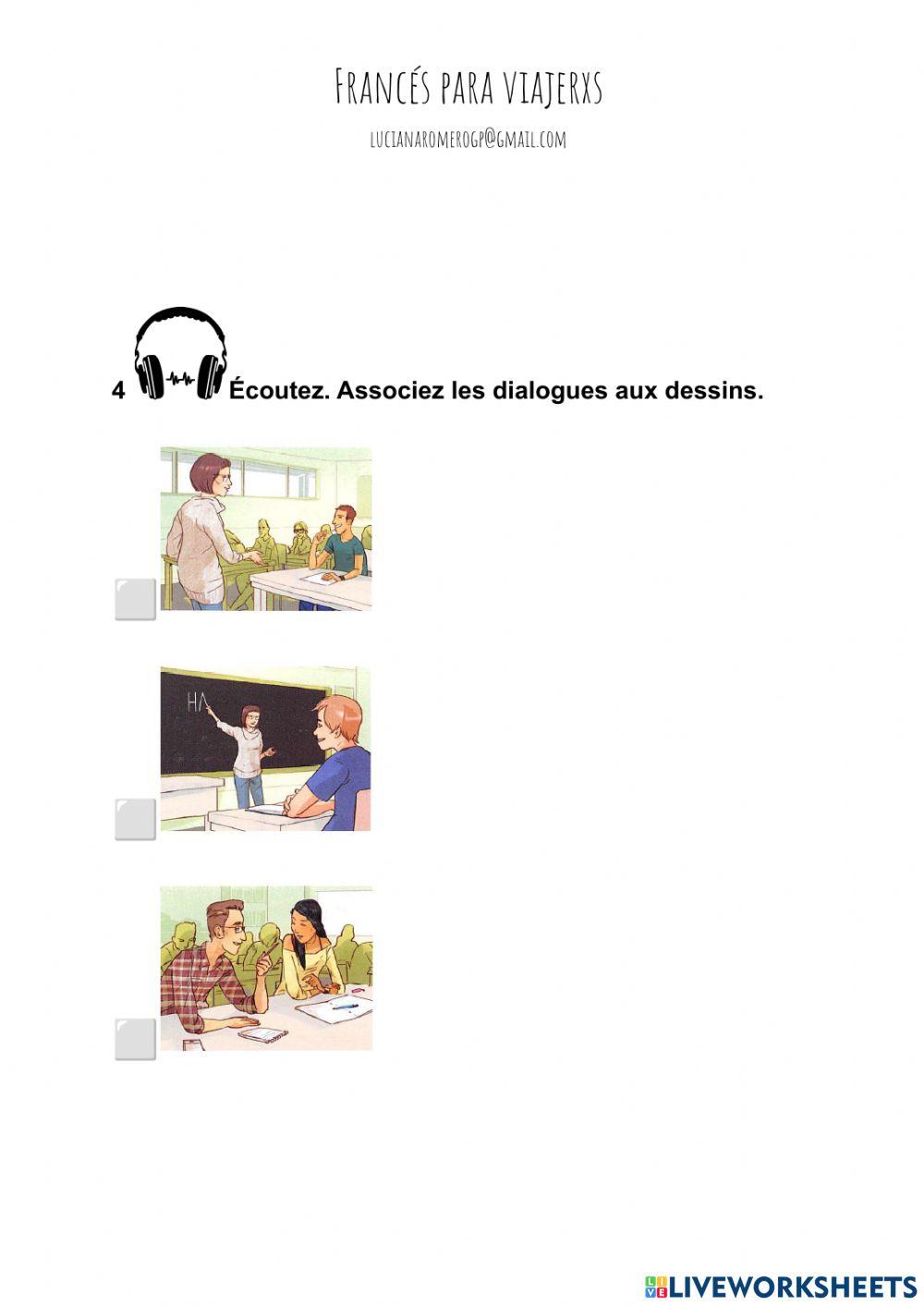 Se présenter | Free Interactive Worksheets | 1981172