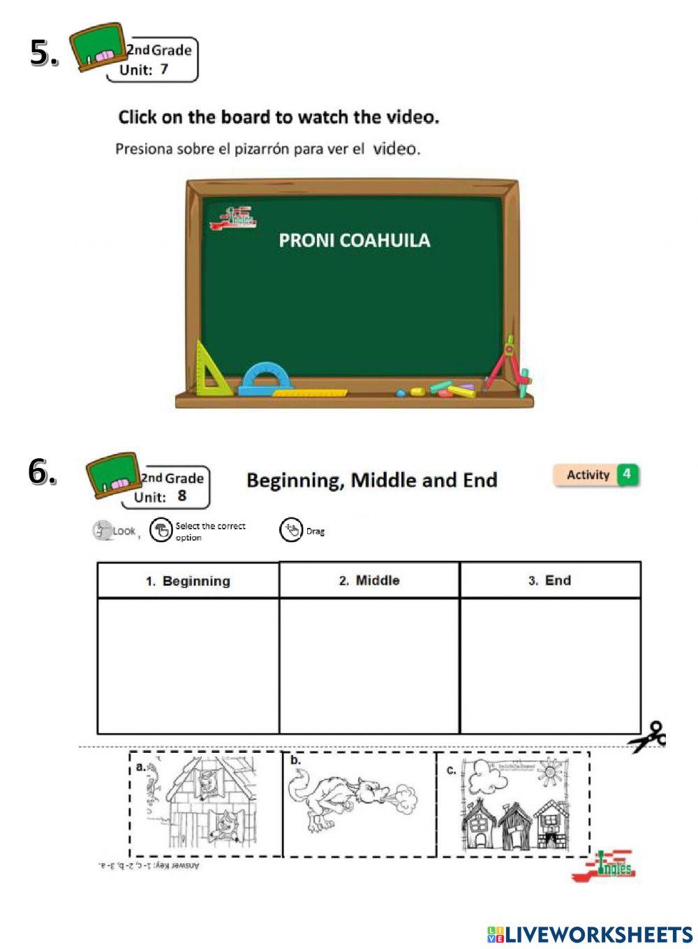 Level 2 Unit 8 Week 1 worksheet | Live Worksheets
