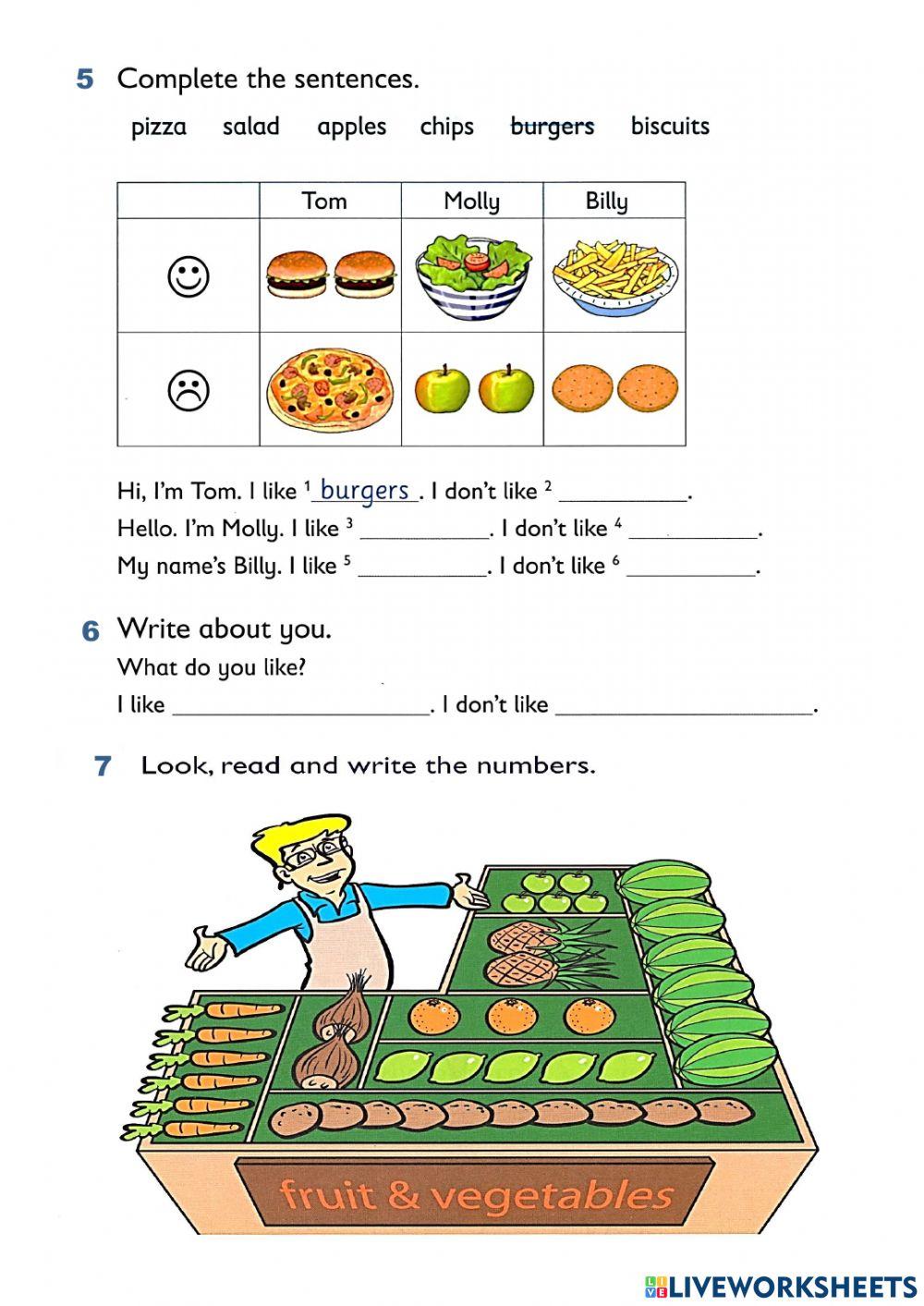 AT THE cAFE | Free Interactive Worksheets | 1981411