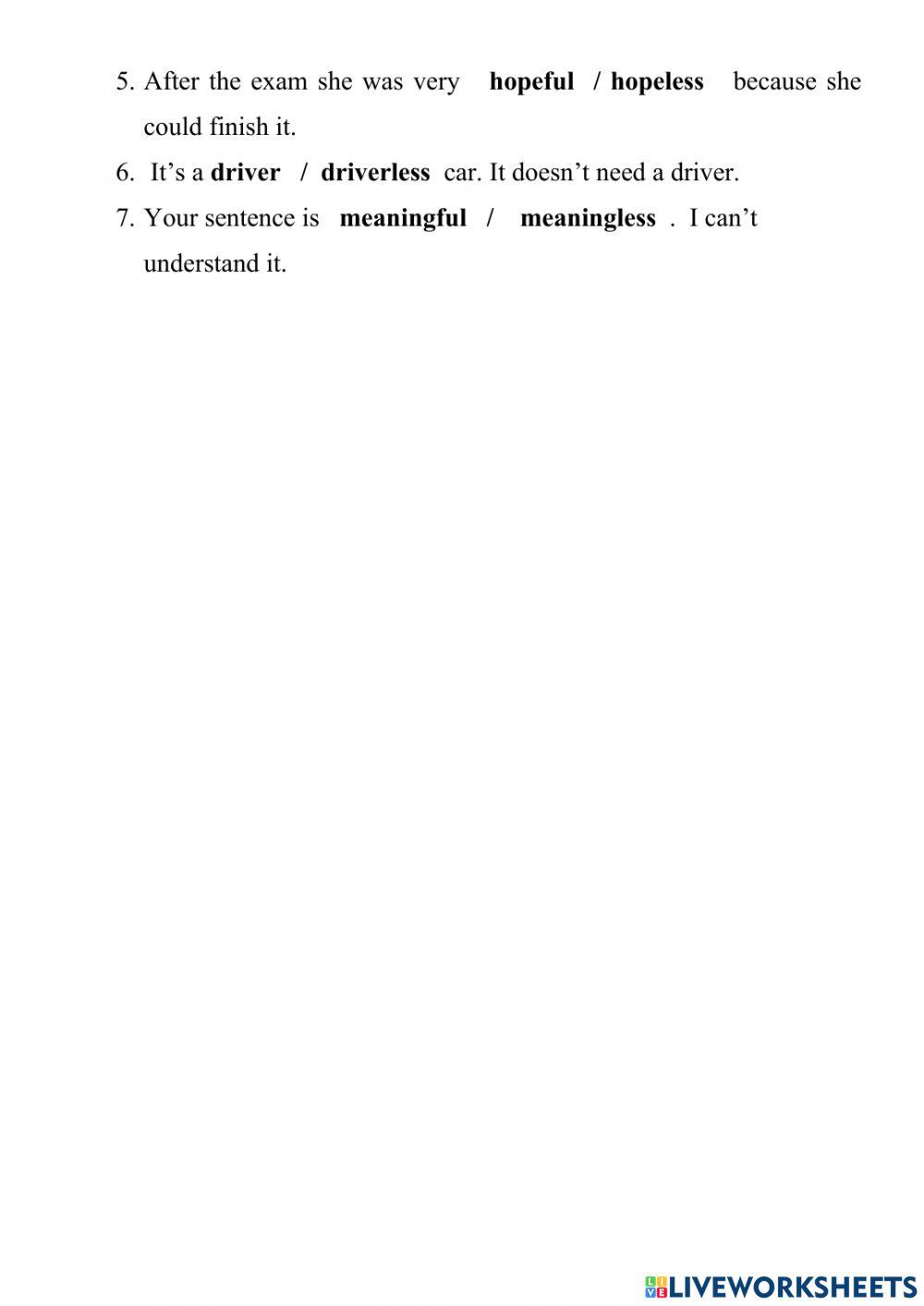 U11 interactive worksheet | Live Worksheets