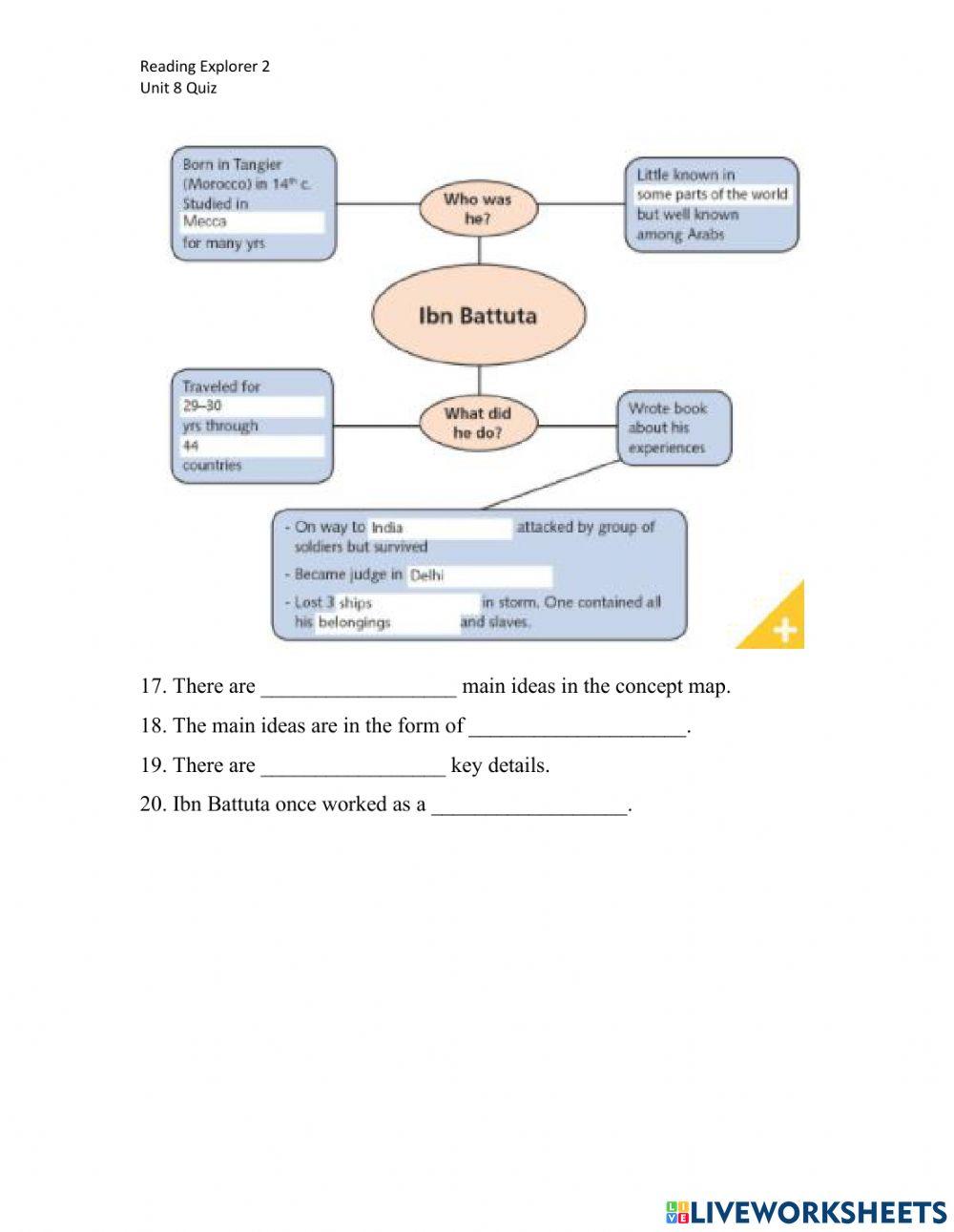 2819994 | RE U8 Quiz | ENGL005Q4 | LiveWorksheets