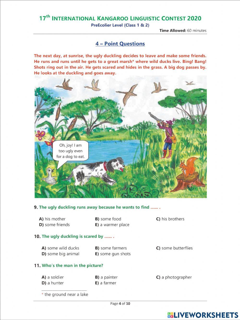 Iklc- 2020 | Free Interactive Worksheets | 1981899