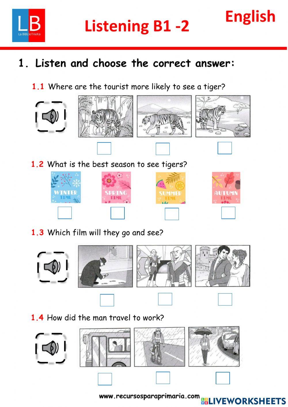 Listening B1 B2 Worksheet In 2023 Listening Comprehen - vrogue.co Listening B1 B2 Worksheet In 2023 Listening Comprehen - vrogue.co