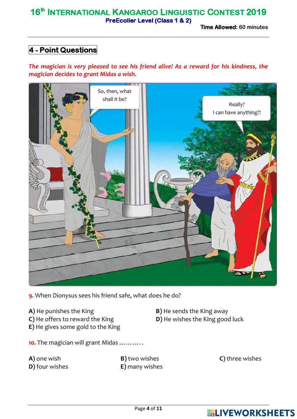 Iklc- 2019 worksheet | Live Worksheets