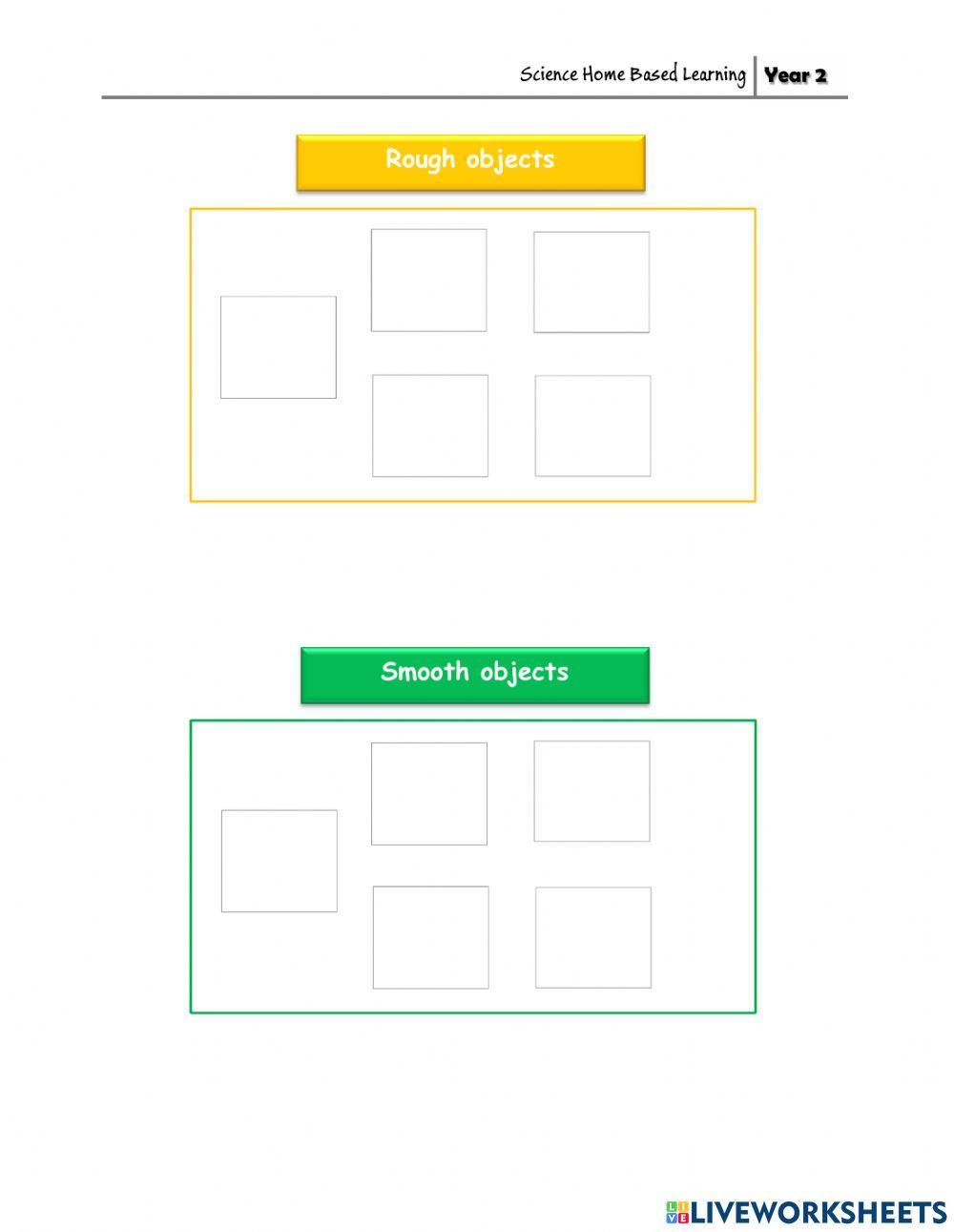 rough objects at home