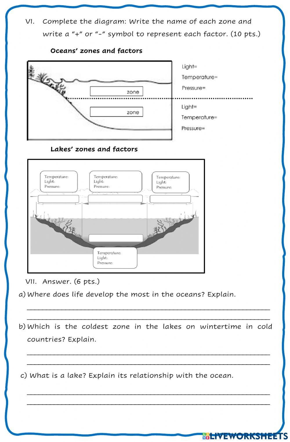 Let-s get wet | Free Interactive Worksheets | 1982989
