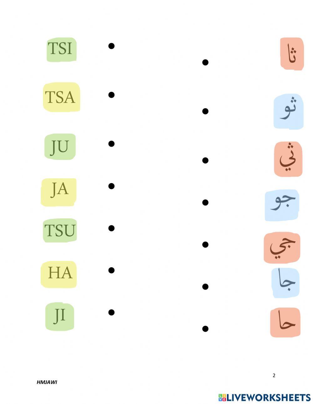 Jawi Mudah 3 worksheet | Live Worksheets