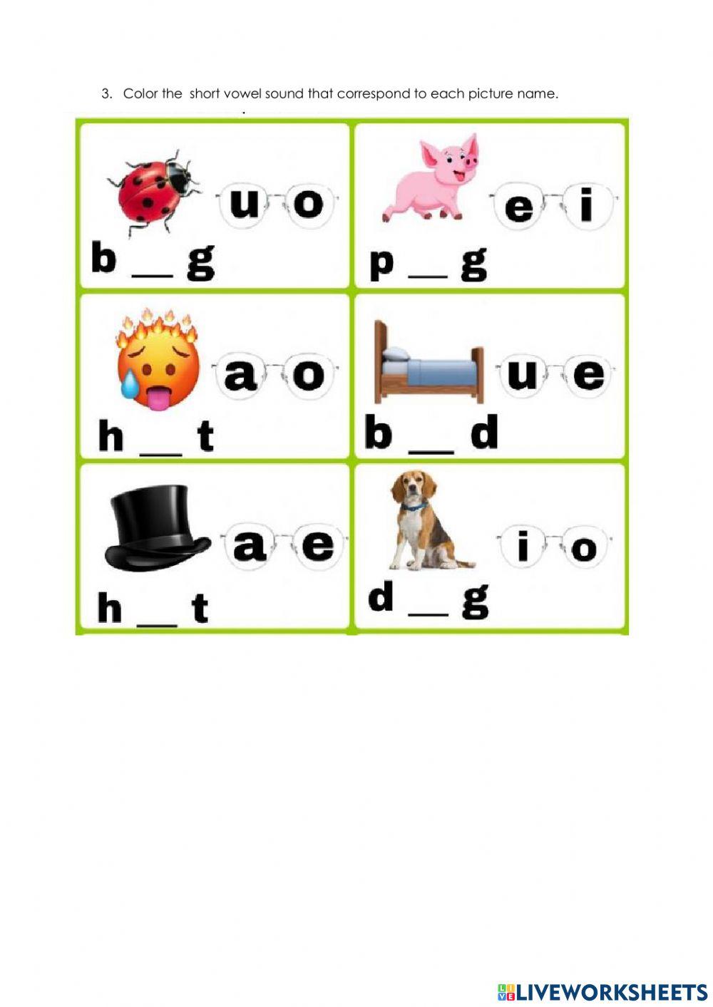 Phonichs Test SCS K4 I-Q online exercise for | Live Worksheets