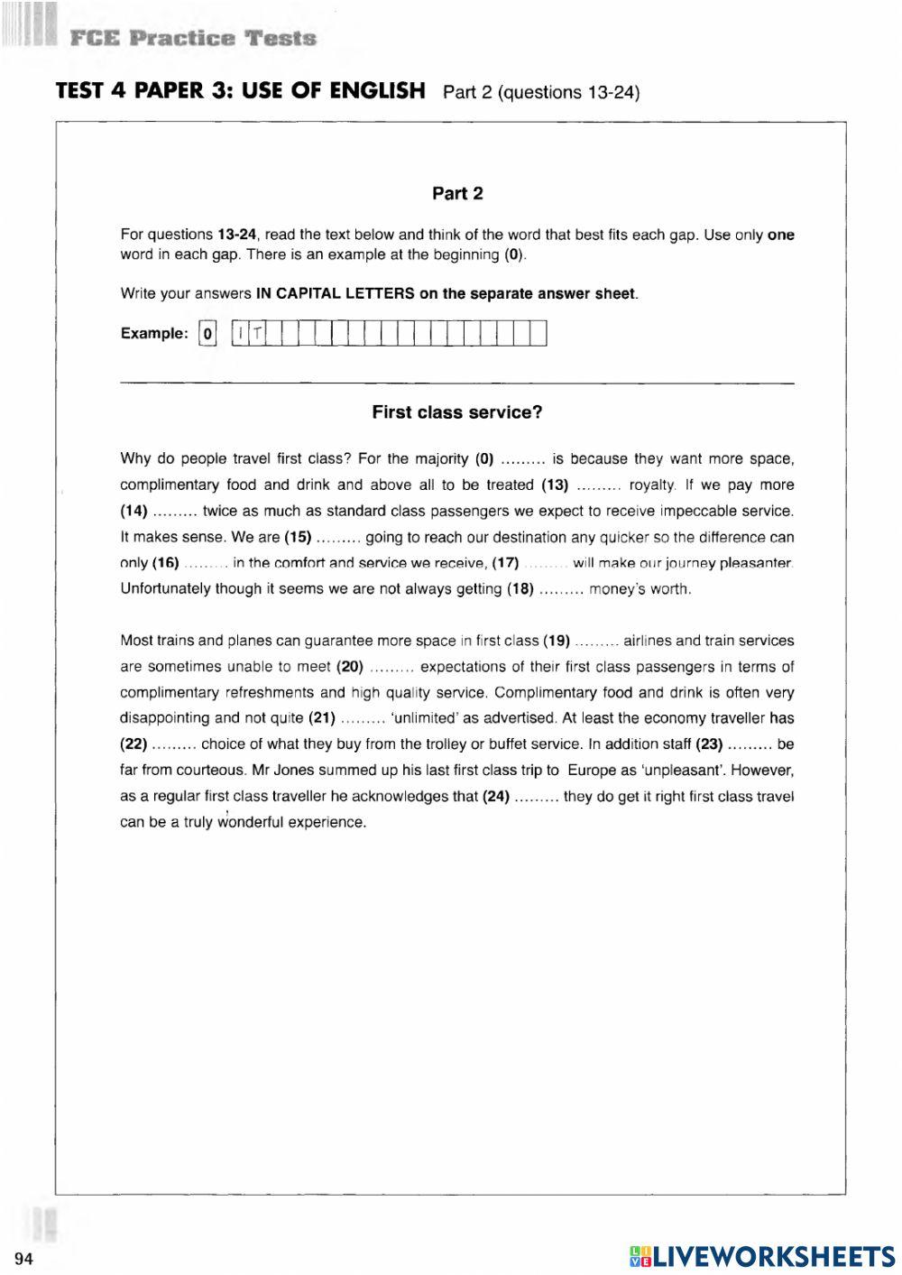 Ct1-2 worksheet | Live Worksheets