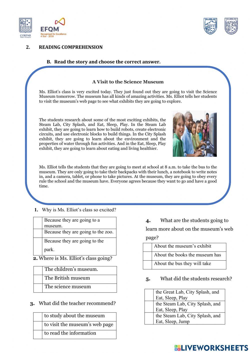 6th EGB - Test Nº1 2nd Term worksheet | Live Worksheets