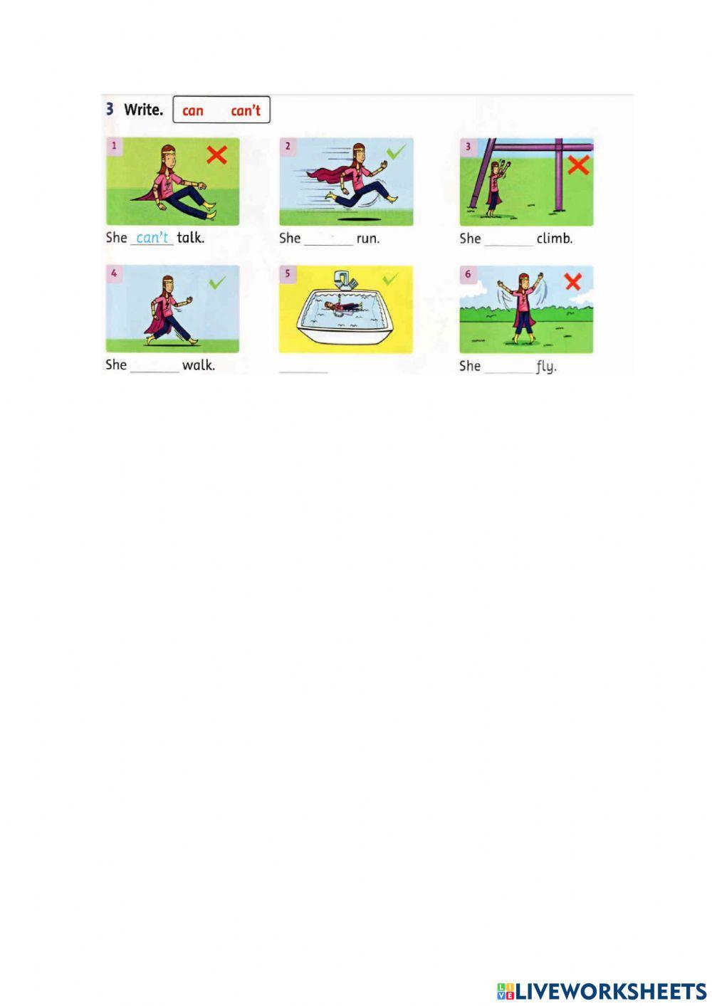 Modal verb free worksheet | Live Worksheets