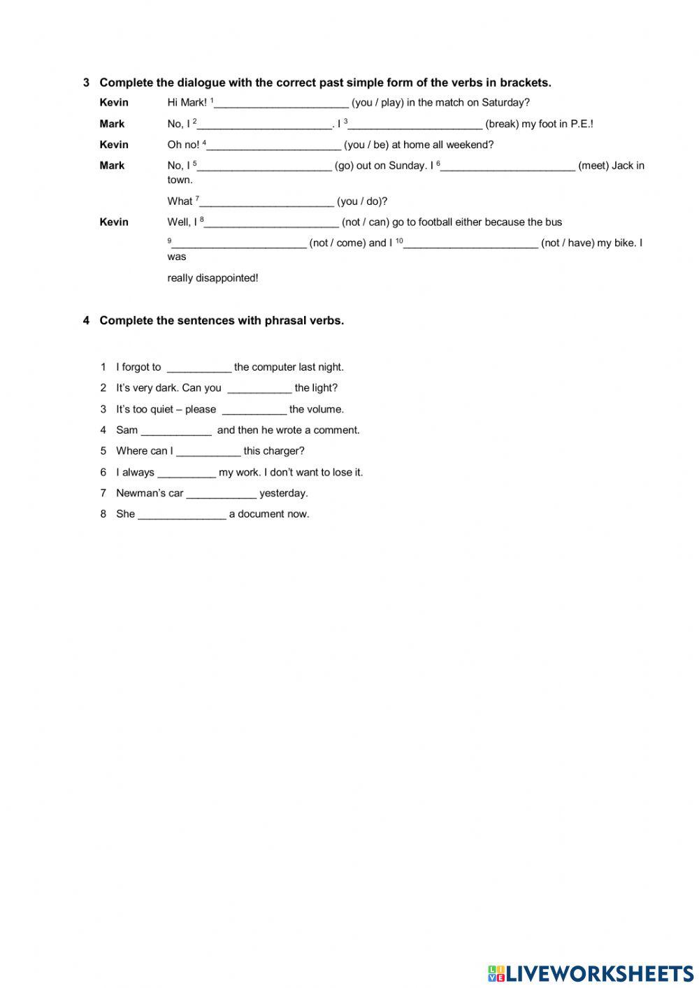 solutions elementary unit 7 online exercise for | Live Worksheets