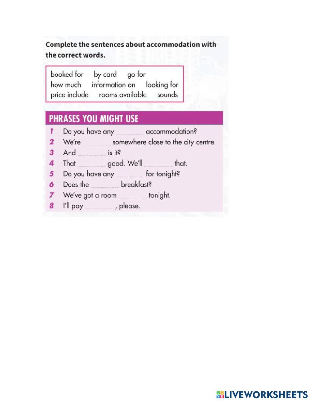 Open World B1 p.25 2823406 | Dina Dorosheva | Live