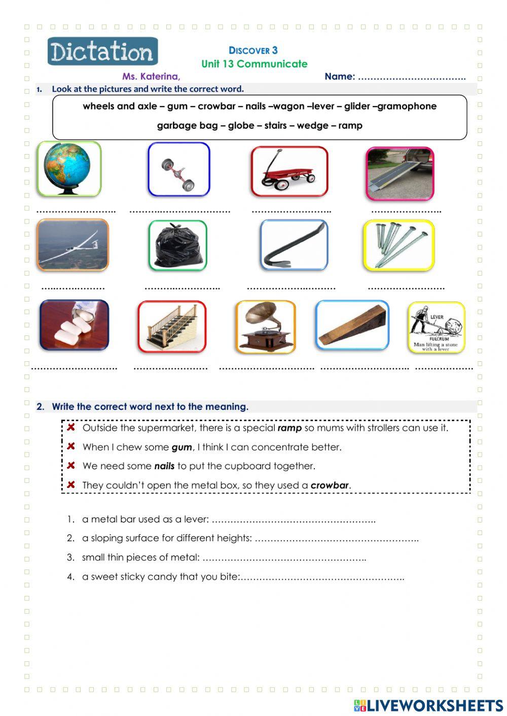 Oxford discover… | Free Interactive Worksheets | 1986625