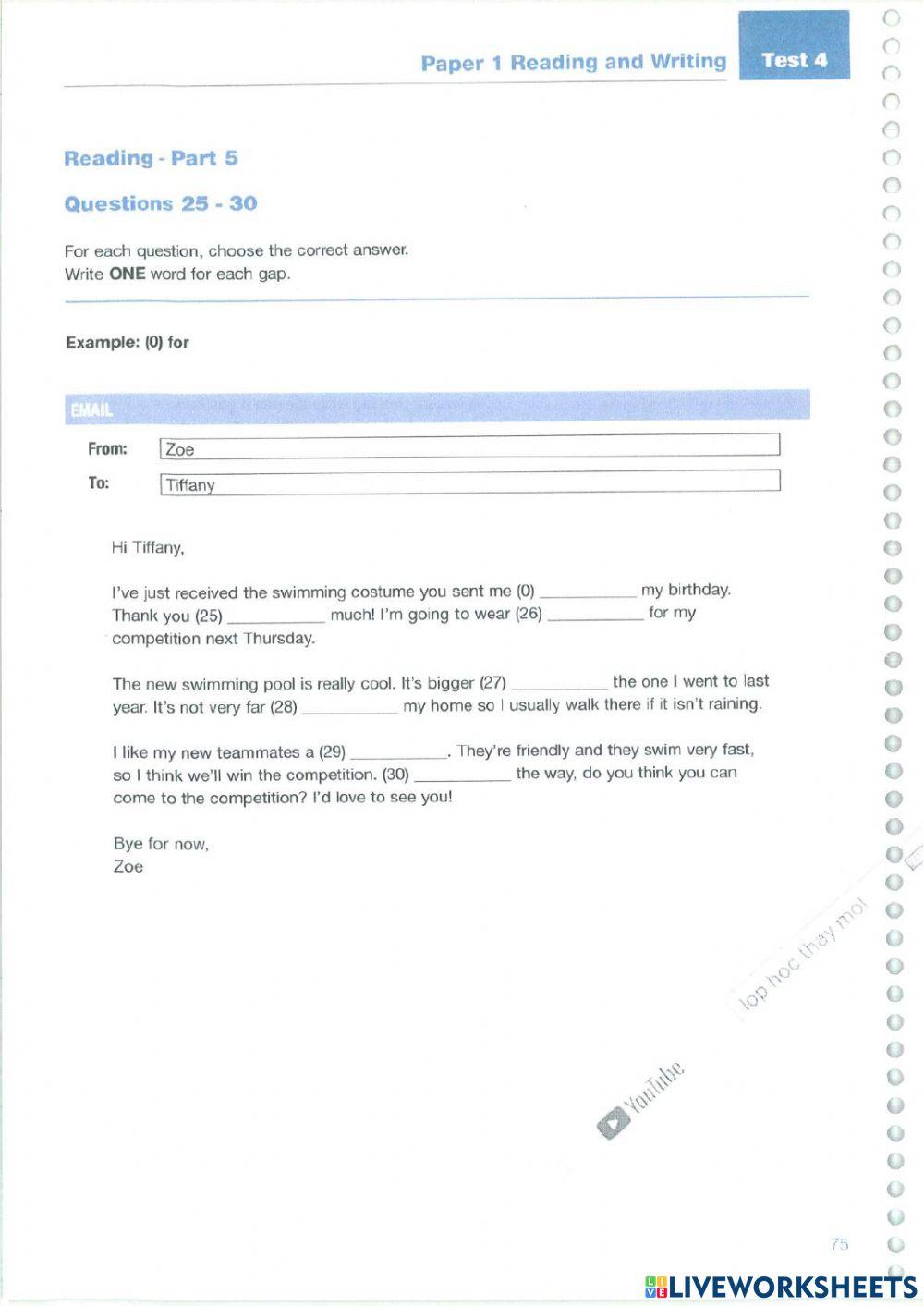 Homework 0404 interactive worksheet | Live Worksheets