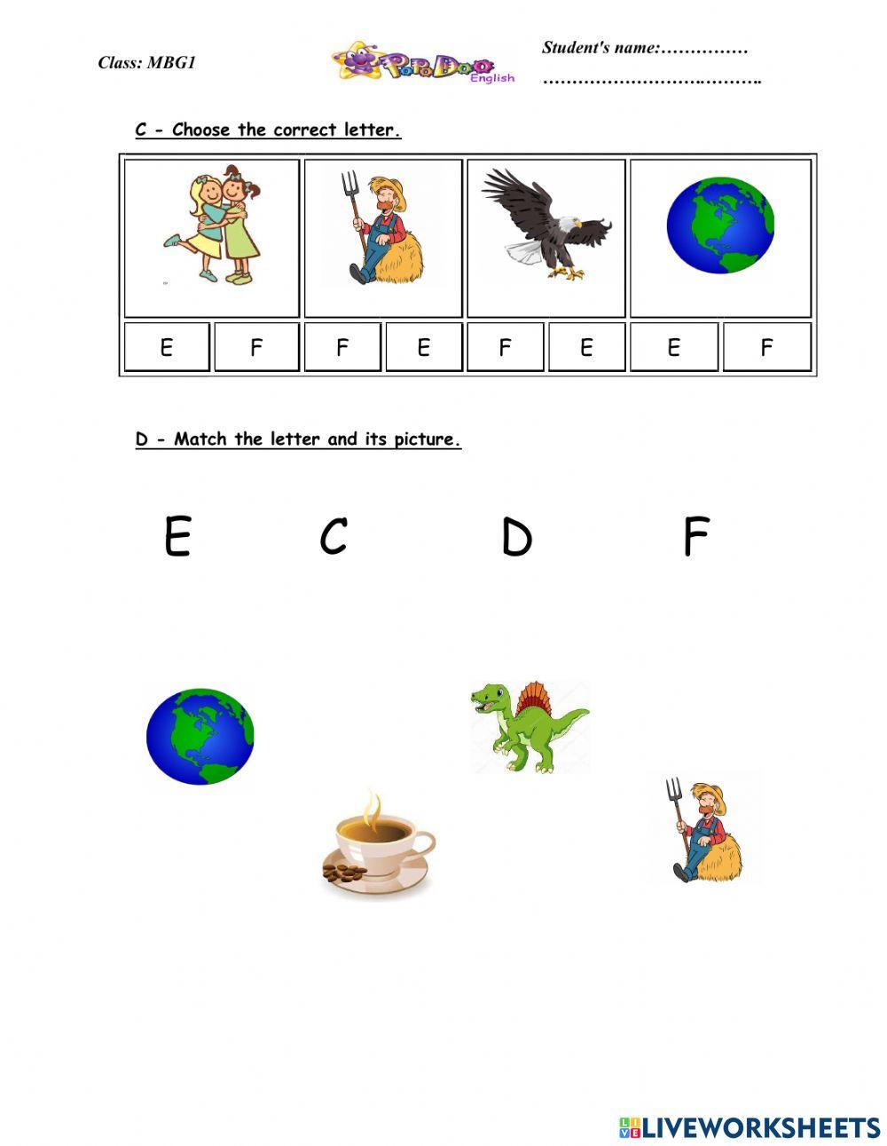 Pse c1 - p13,15 0745 | EllenPPD | Live Worksheets