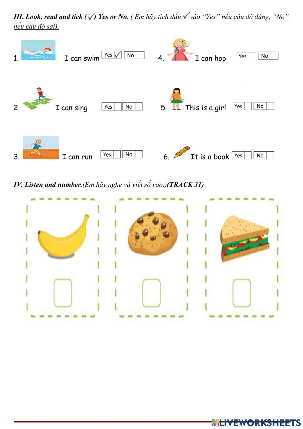 Mini Tes 3-HK2.G1 worksheet | Live Worksheets
