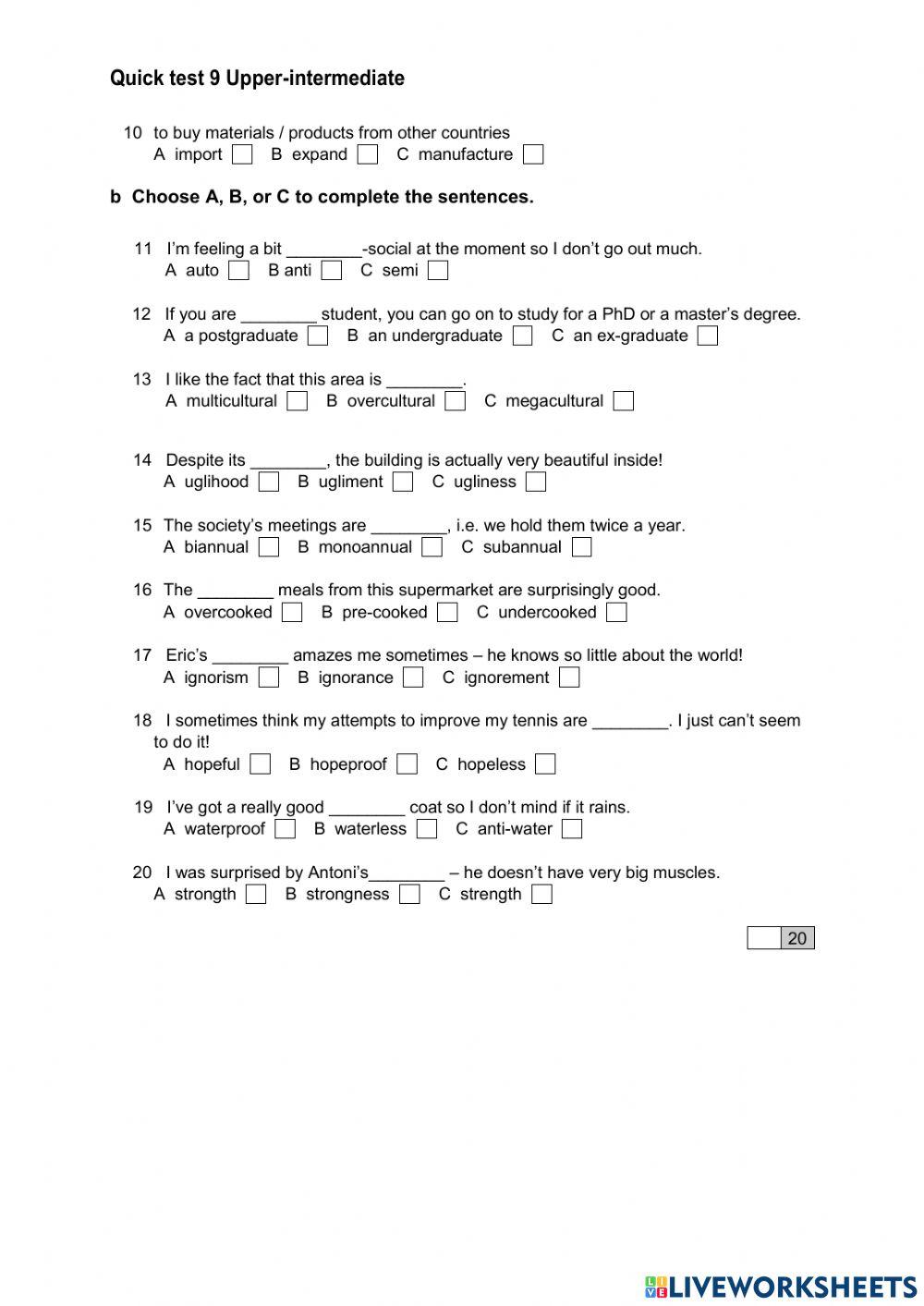 3575253 | QT 9 EF UPPER-INTERMEDIATE | natalyamun