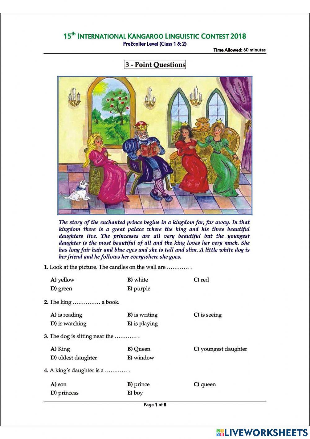 Iklc | Free Interactive Worksheets | 1987998