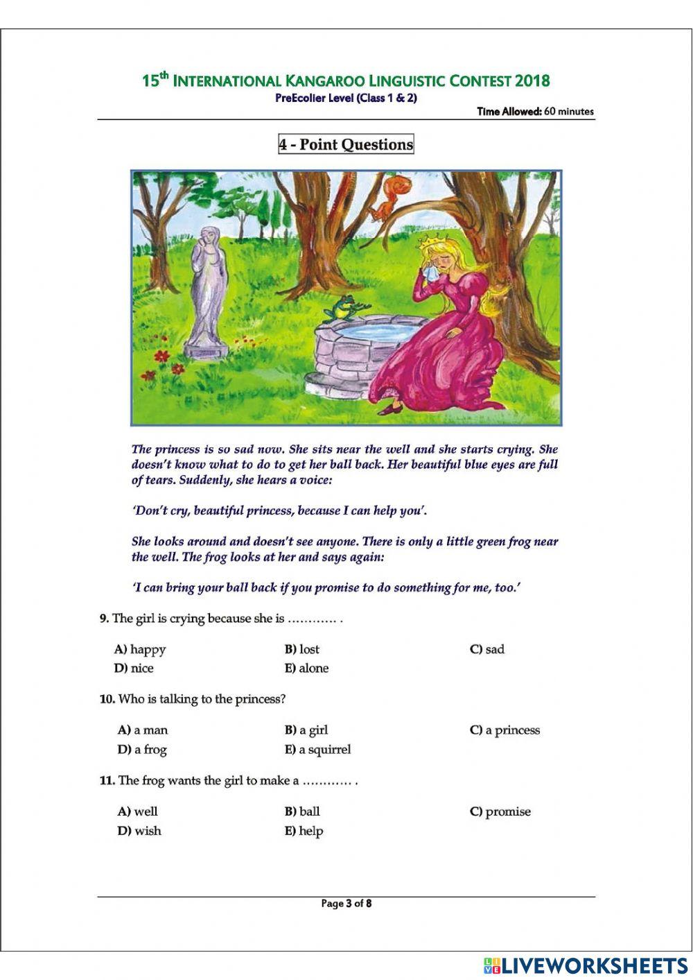 Iklc | Free Interactive Worksheets | 1987998