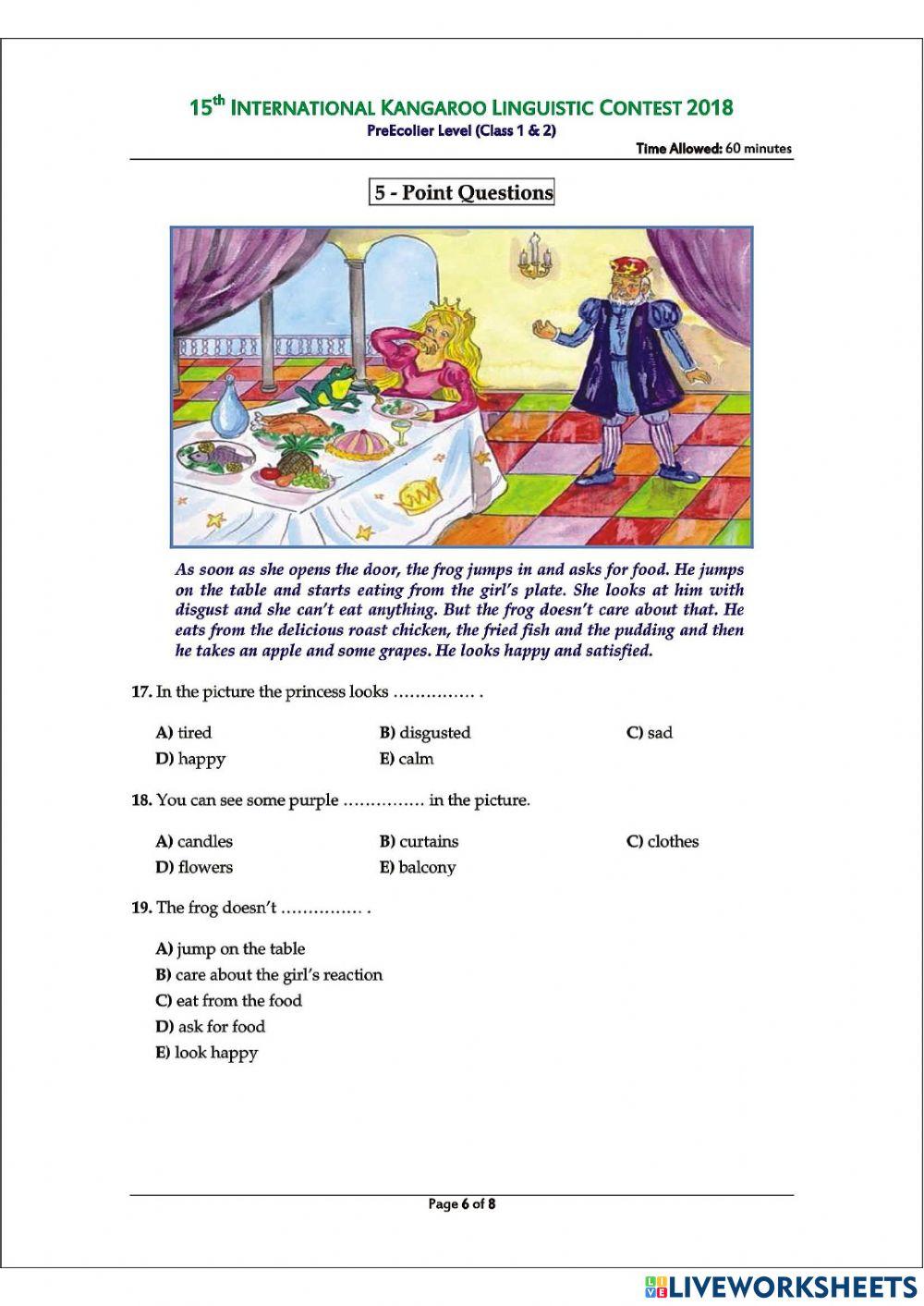 Iklc | Free Interactive Worksheets | 1987998