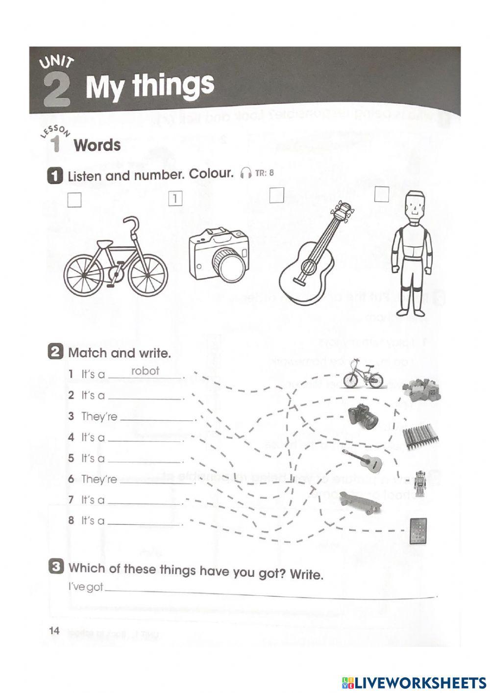 Look. Lesson 2 0808 | Kettrin_dd | Live Worksheets