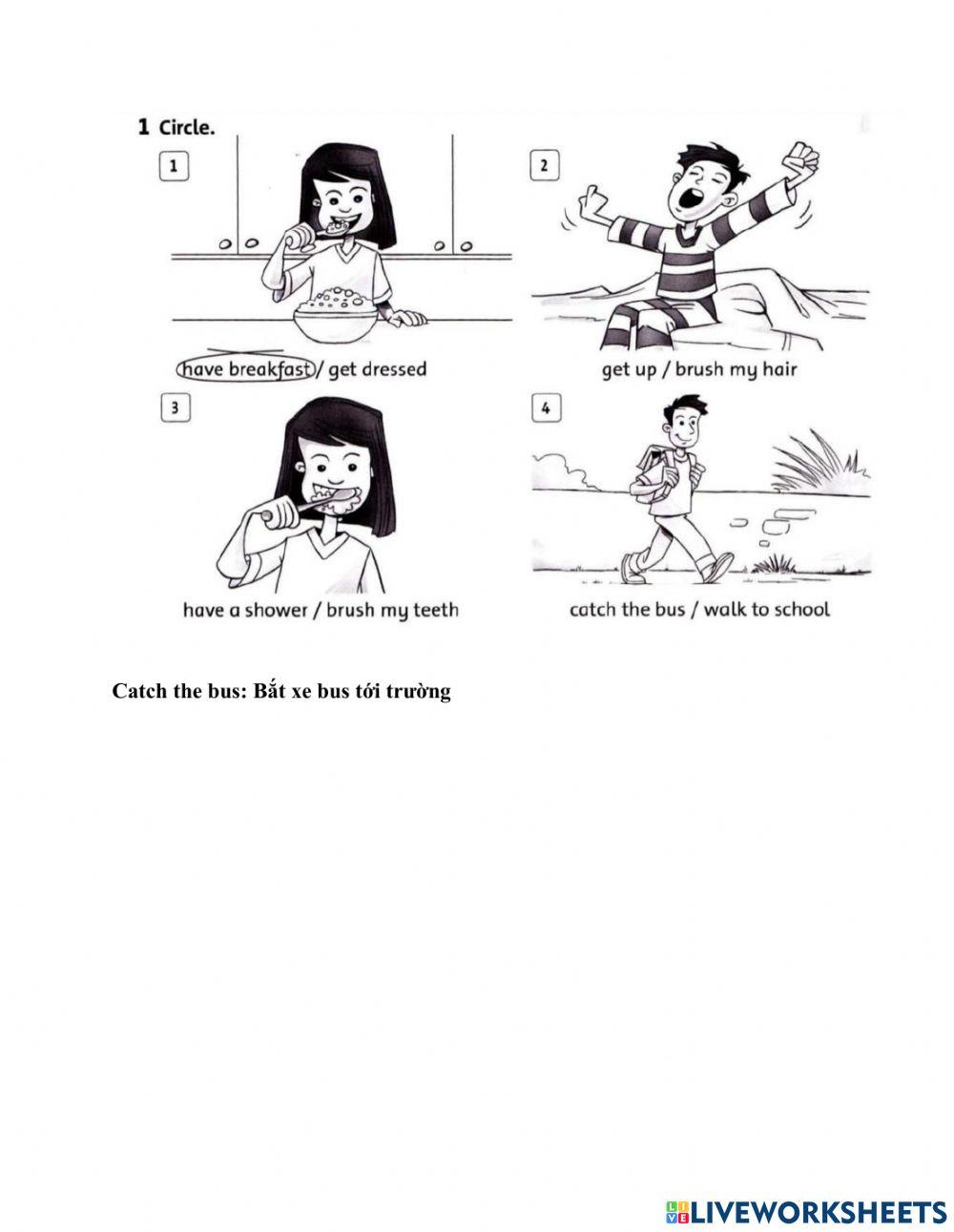 Lesson 20 online worksheet | Live Worksheets