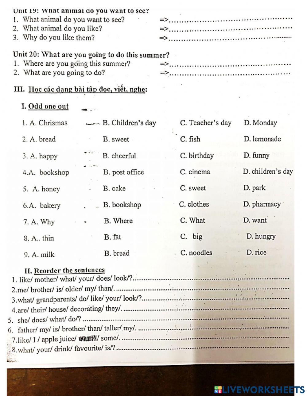 4 F4 Worksheet Live Worksheets