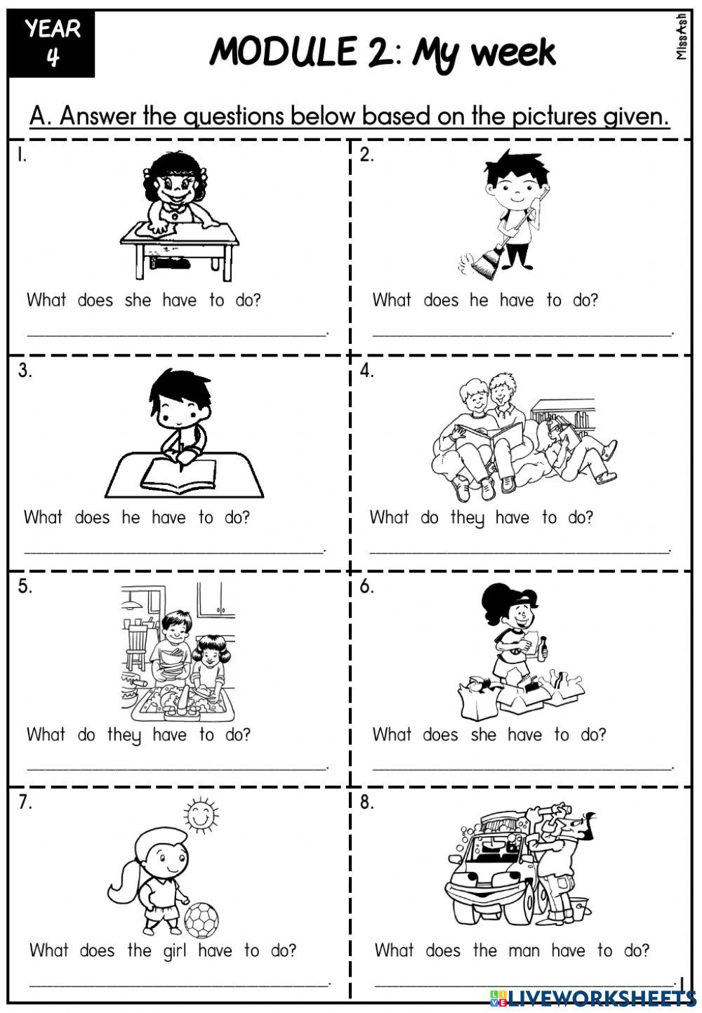 Year 4 - Unit 2 Quiz online exercise for | Live Worksheets