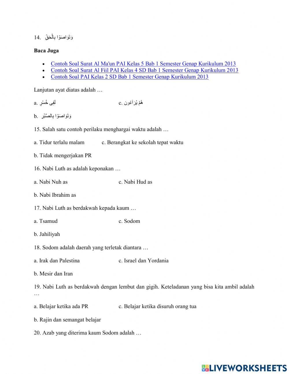 Surat al asr 2030344 | NOR ASIYAH,S.Pd.I | Live