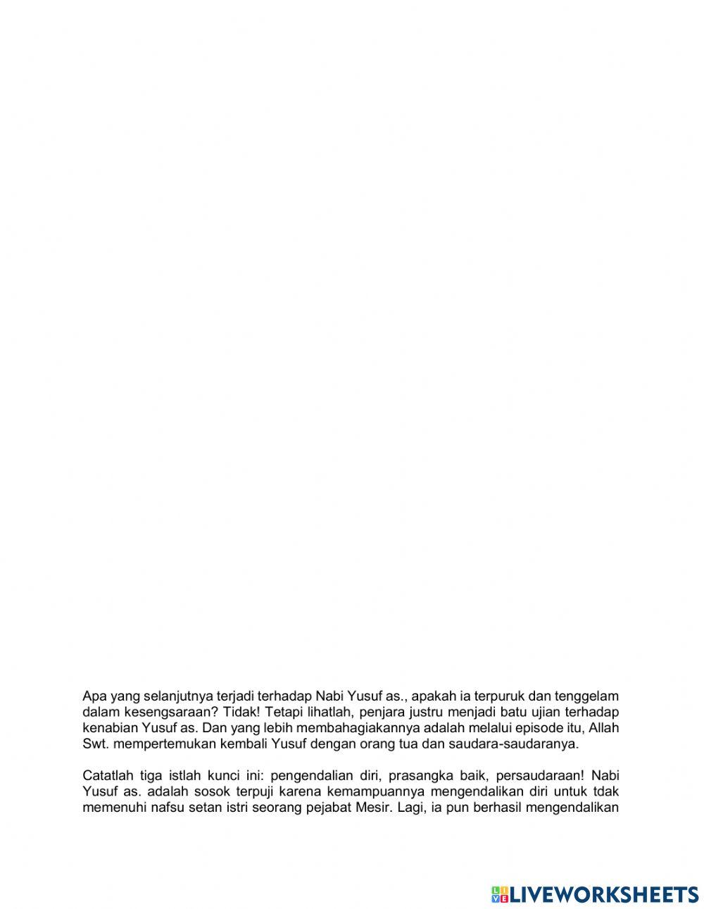 Pai lkpd x worksheet | Live Worksheets