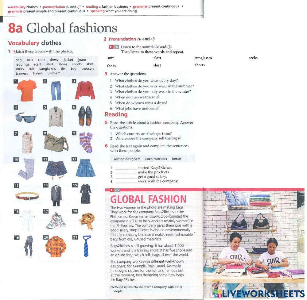 A22 Unit 7a worksheet | Live Worksheets