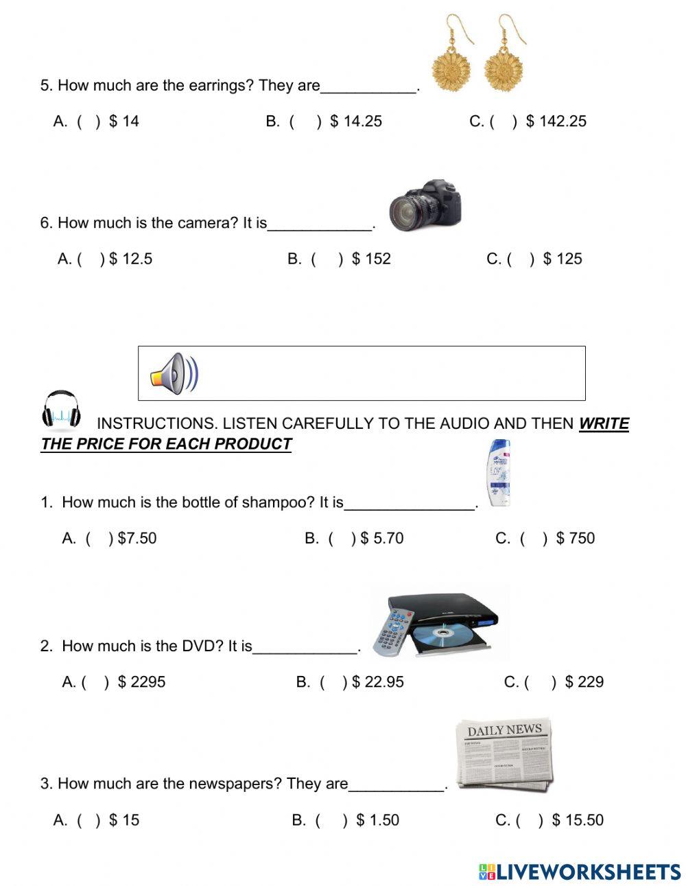 Numbers and Pri… | Free Interactive Worksheets | 7114337