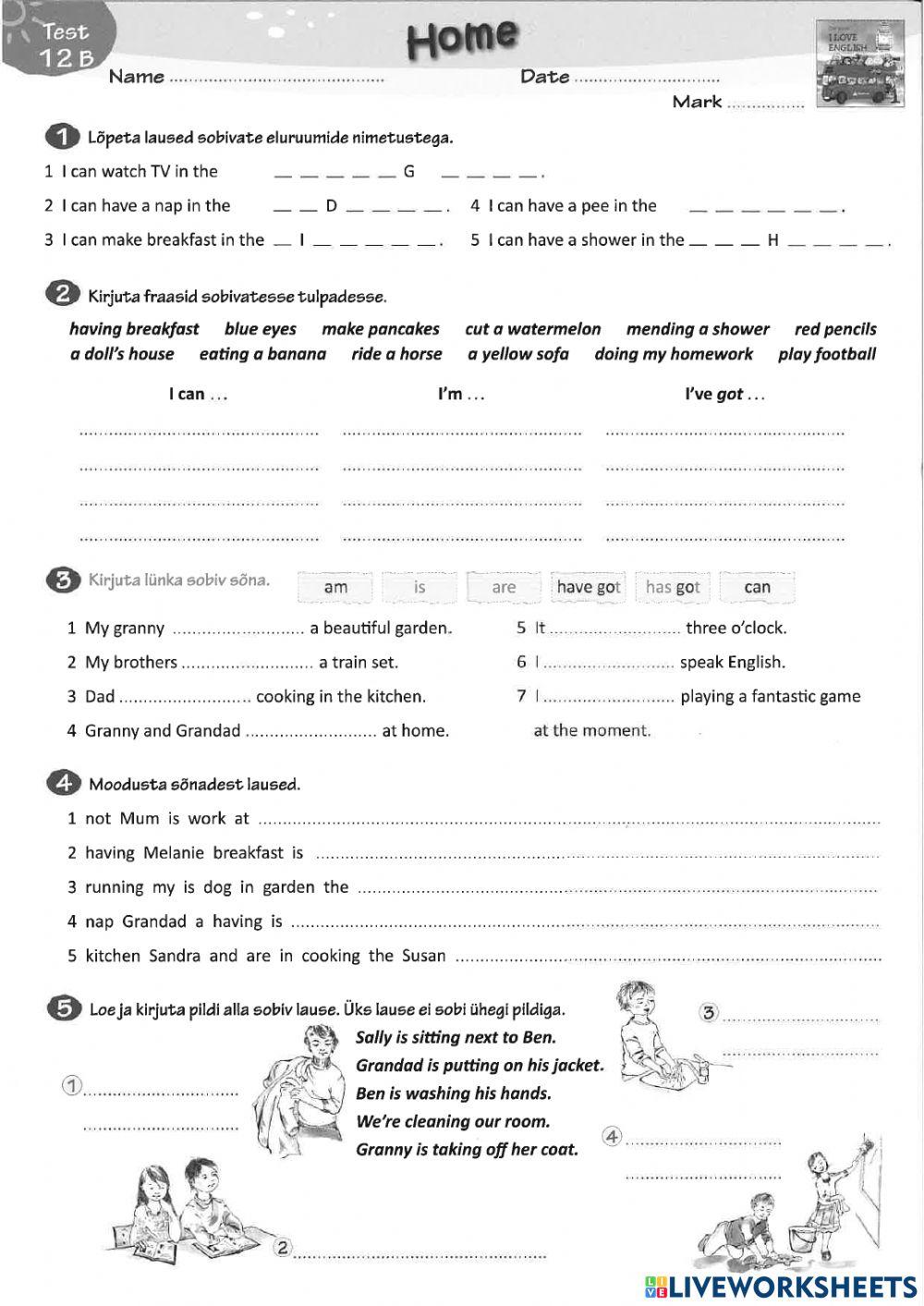 Unit 12B ILE 1 | Free Interactive Worksheets | 2031430