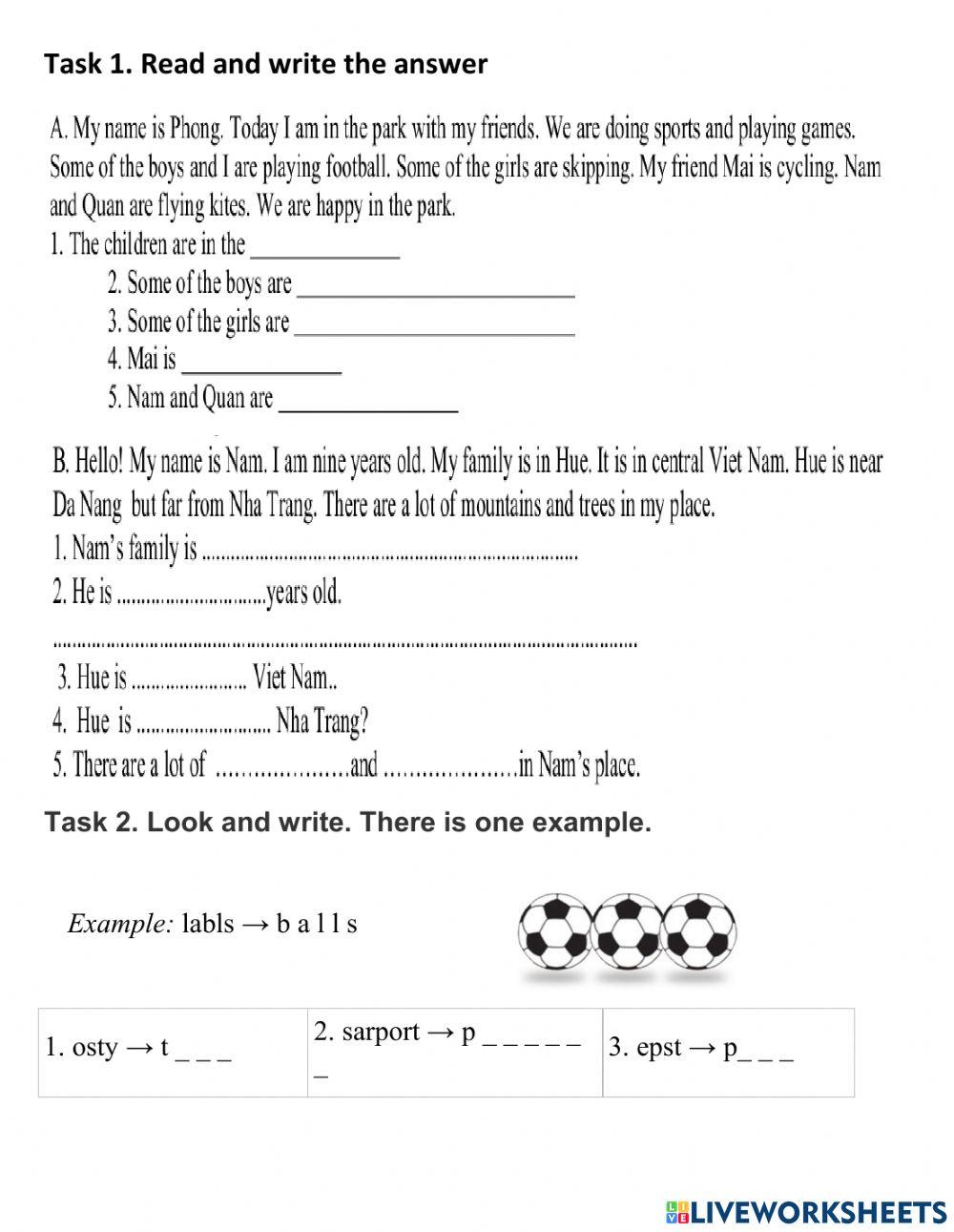Revision term 2 interactive worksheet | Live Worksheets