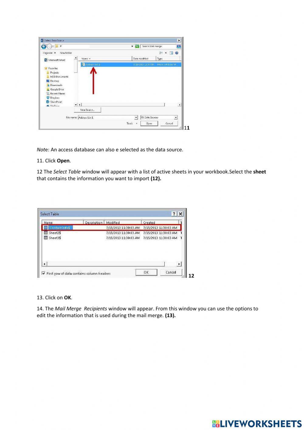 2032599 | Lesson 4 Mail Merge Part 1 | Grace Vogt