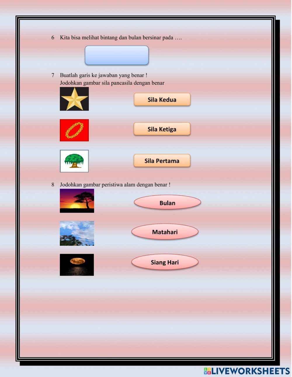 Lambang Negara “Garuda Pancasila” & Kosakata dalam gambar - teks ...