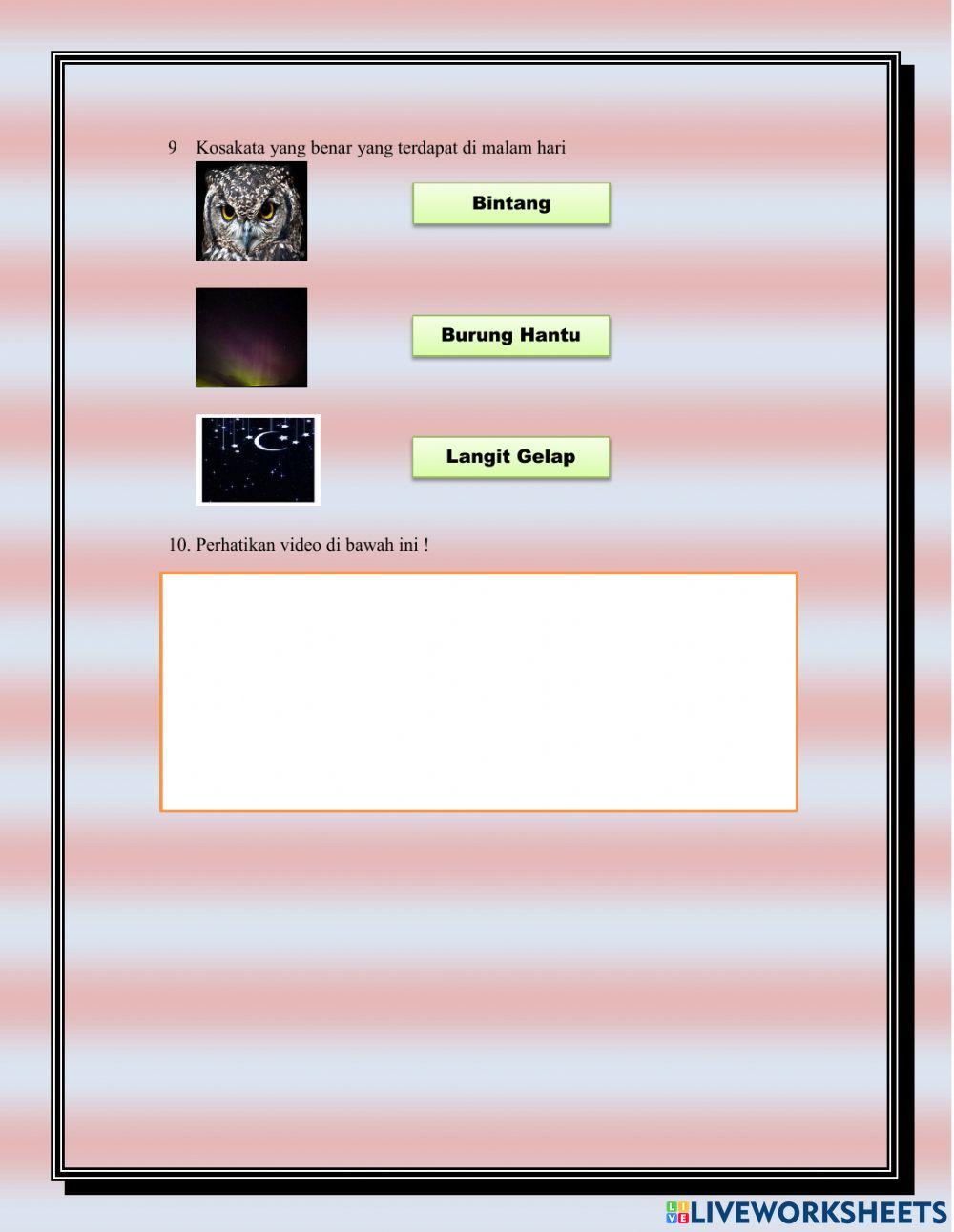 Lambang Negara “Garuda Pancasila” & Kosakata dalam gambar - teks ...