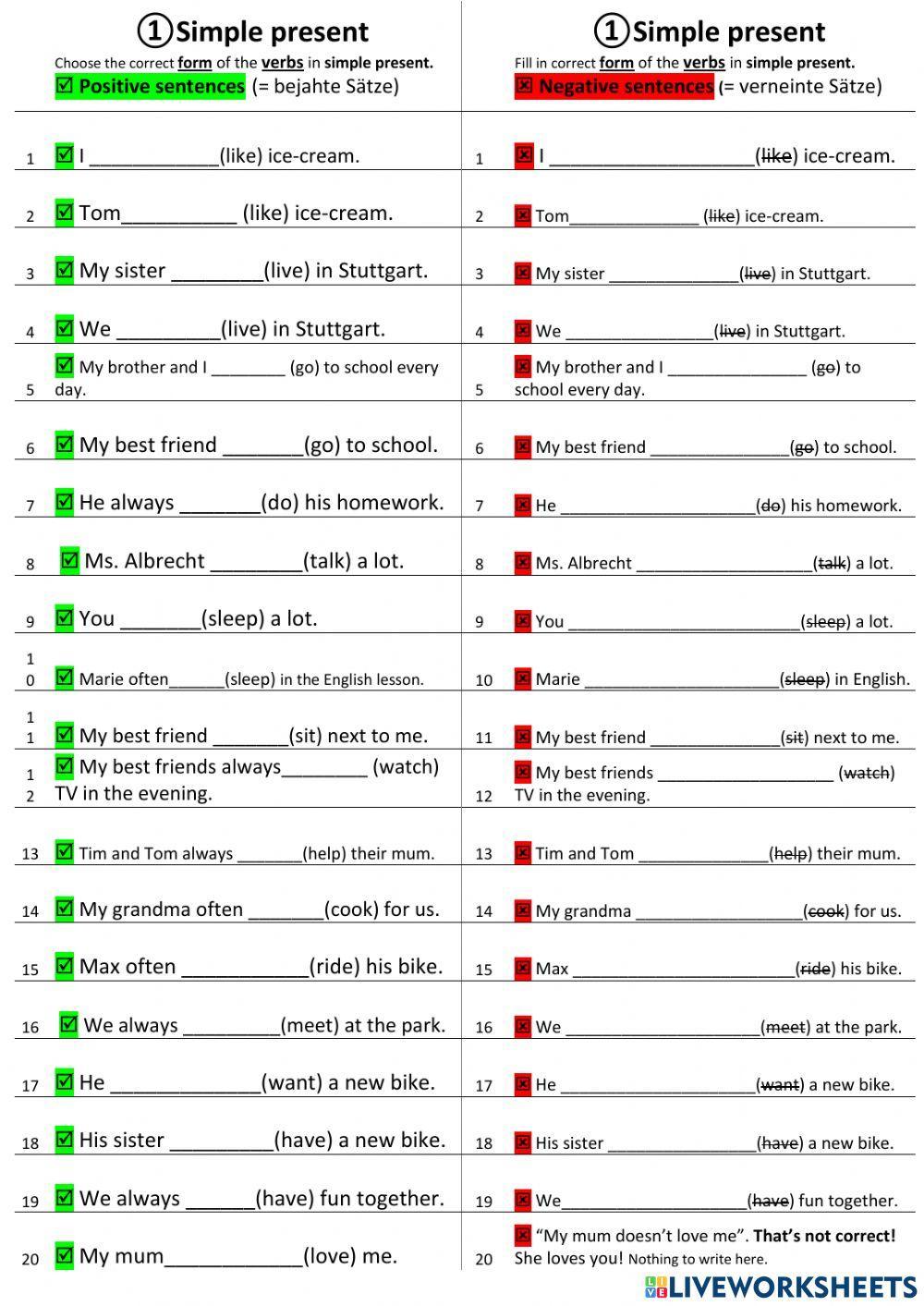 Simple present 2033832 | Elvira Albrecht
