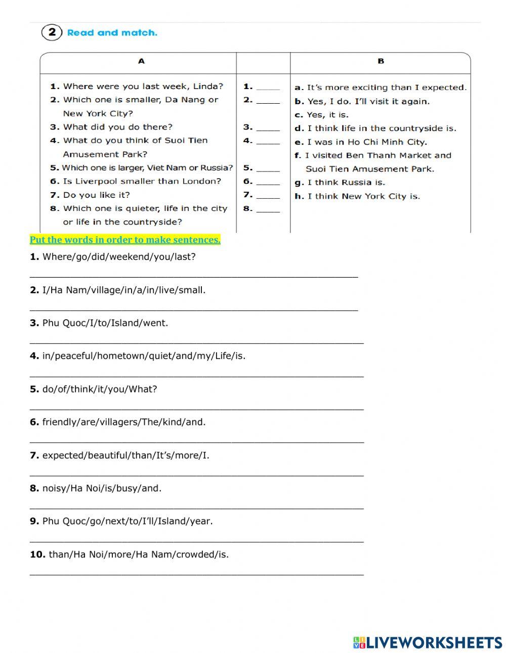 G5-u19 gdo+hand out worksheet | Live Worksheets