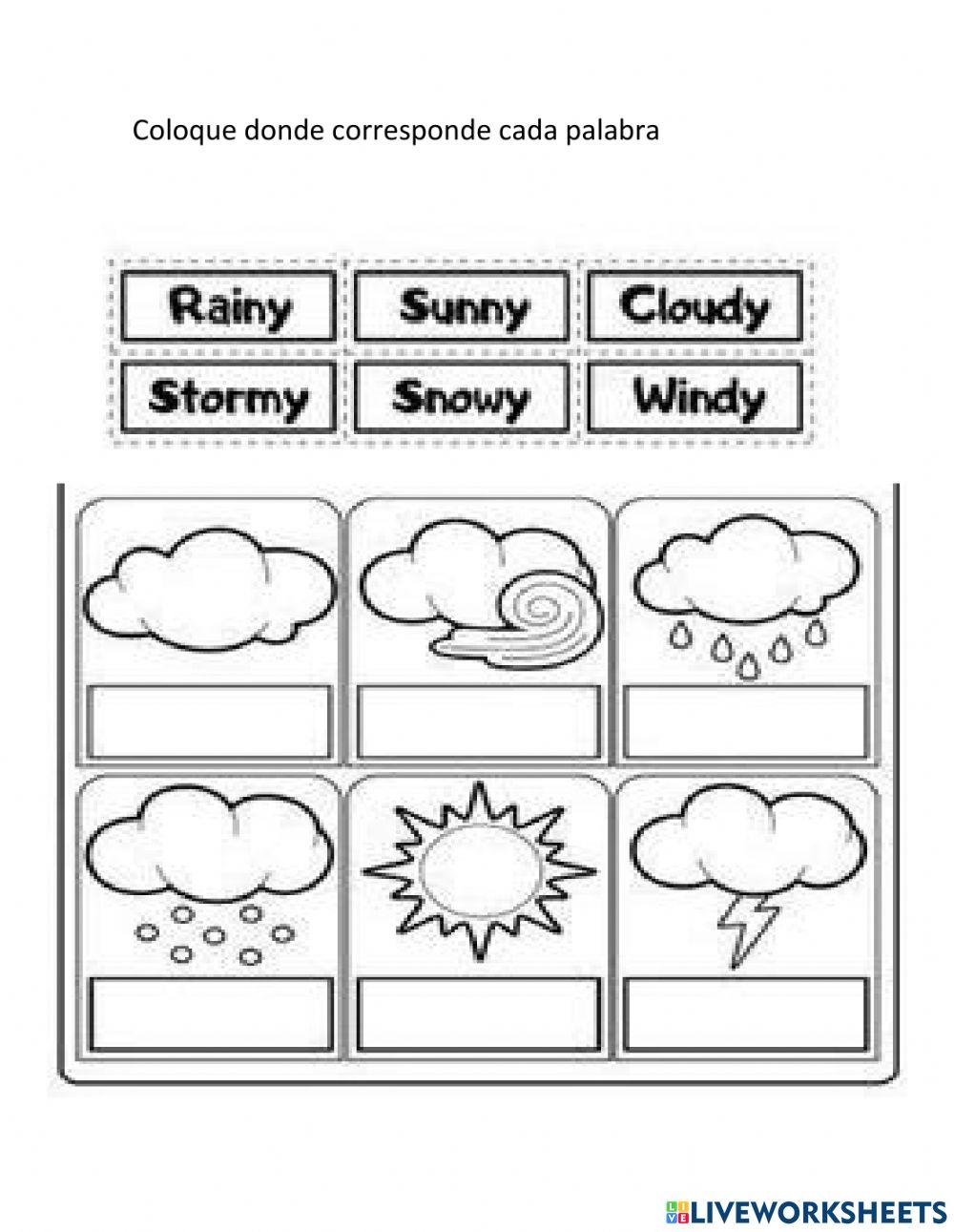 Climas interactive exercise for preparatoria | Live Worksheets