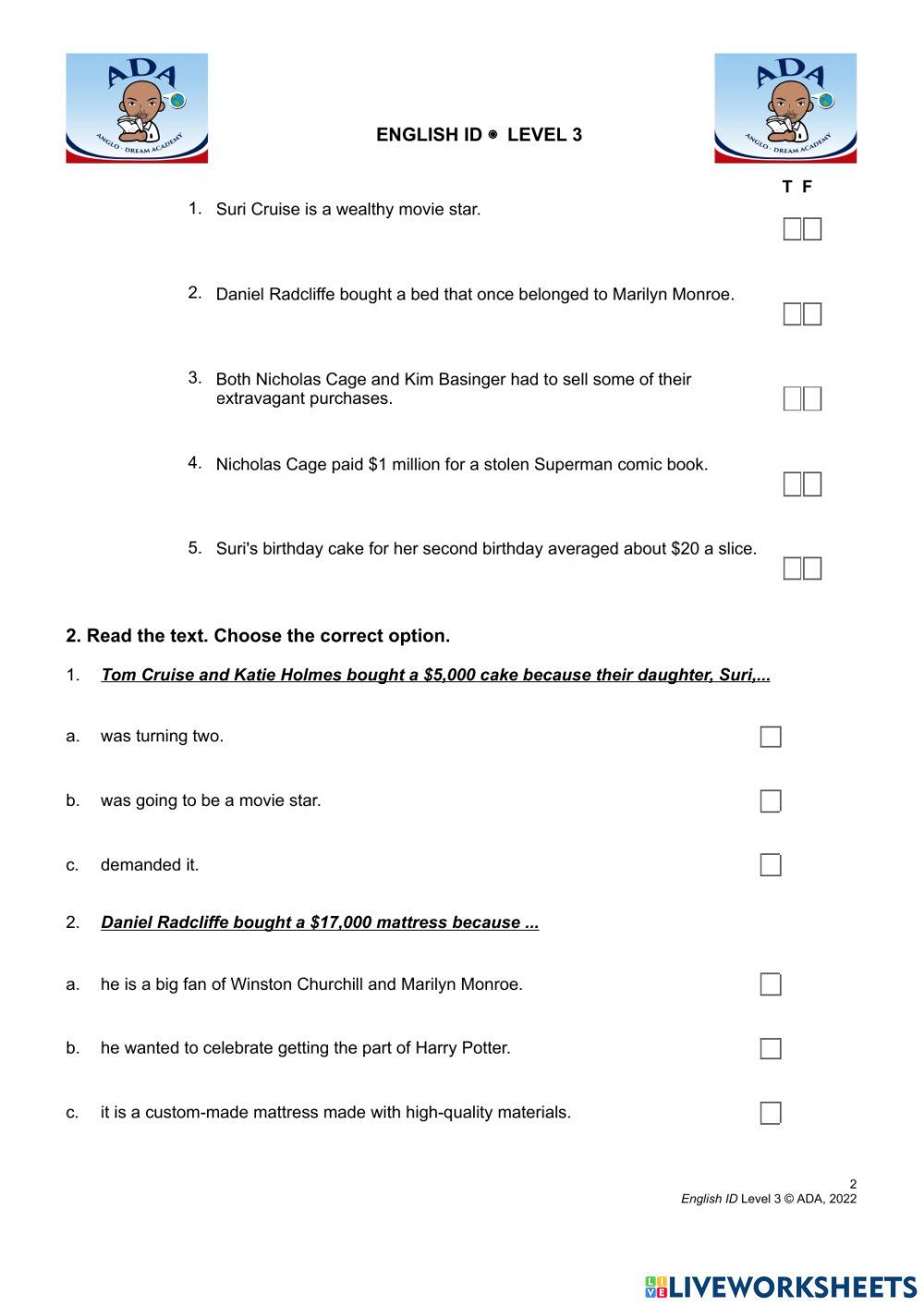 6873370 | English ID 3, UNITS 5 - 6 QUIZ | JuanCSeverino